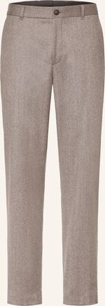 HUGO BOSS Anzughose Perin Tapered Fit braun
