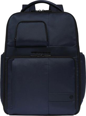 Piquadro Homme, Sacs, Bleu, Taille: ONE Size Sac &agrave; dos de voyage pour ordinateur portable et iPad