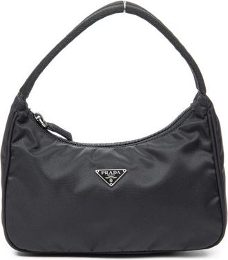 Prada Crossbody Bags - Vintage Mini Zip Hobo - Gr. unisize - in Schwarz - f&uuml;r Damen