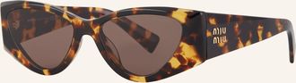 Miu Miu Sonnenbrille 6ys braun