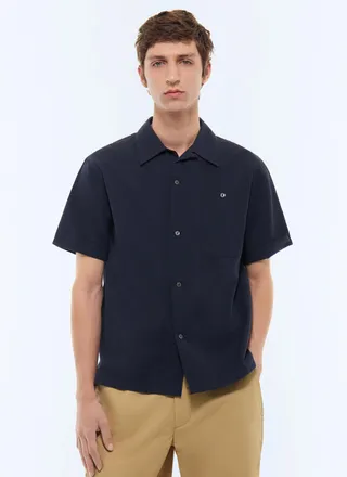 Fursac Chemisette en seersucker de coton - Taille XXL - Homme