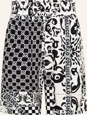 Carlo Colucci Carlo Colucci Shorts - Mosaic Legacy Fedrigotti schwarz