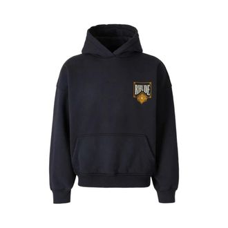 Rhude Logo Hoodie - - Sweatshirts & Hoodies - Herren - Blau - S