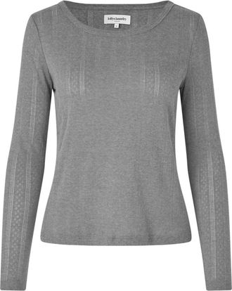 Lollys Laundry Femme, Tops, Gris, Taille: 42 FR Blouses