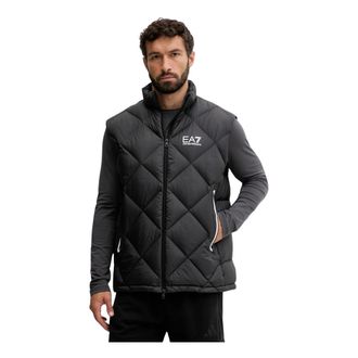 Emporio Armani Daunenweste - - Jackets - Herren - Schwarzk - S
