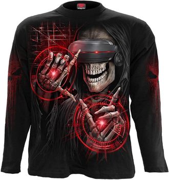 Spiral Herren M301-T-Shirts-Langarm T-Shirt, Schwarz, M