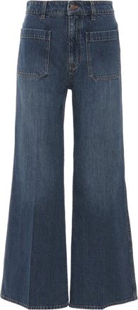 Chloé Ausgestellte Jeans - Blau