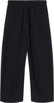 Zenggi Zenggi, Femme, Pantalons, Noir, Taille: 46 FR Fluid Drawstring Pants