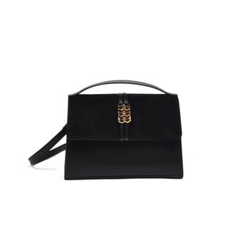 Baldinini Umh&auml;ngetasche aus Wildleder und Leder - - Bags - Damen - Schwarzk - ONE SIZE