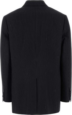 Fendi Blu Navy Giacche E Gilet Jacket