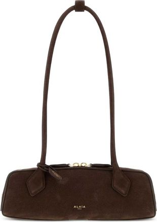Alaia Small Le Teckel Leather Shoulder Bag