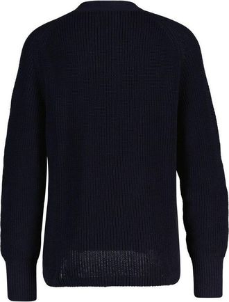 GANT Cardigan RIBBED KNIT COTTON Regular fit mit V-Ausschnitt