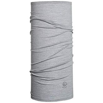 Giesswein L&eacute;charpe multifonctionnelle Eisenstein gris ONE SIZE - &eacute;charpe tubulaire douce en 100% laine m&eacute;rinos, &eacute;charpe pour le ski de randonn&eacute;e, bandeau pour h