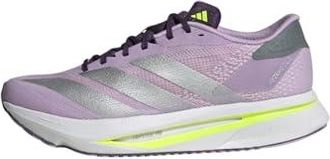 adidas Womens Chaussure Adizero SL2, Powder Plum/Silver Metallic/Solar Yellow, 37 1/3
