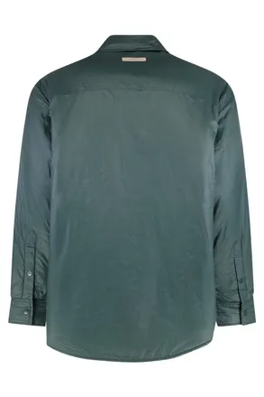 Autry Mens Nylon Overshirt Green Shirt
