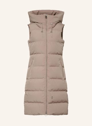 Wellensteyn Wellensteyn Steppweste Goldmine Long Vest Mit Dupont Sorona-Isolierung beige