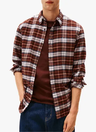 Tommy Hilfiger Chemise &agrave; carreaux en coton