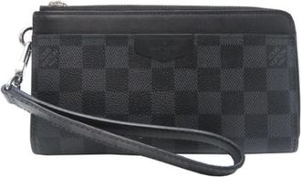 Louis Vuitton Portefeuille Long Pre-owned (bi-pli) - Homme - Pre-owned - Noir - Taille: ONE Size
