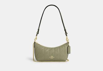 Coach Caitlin Schultertasche Mit Steppung