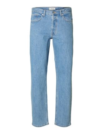 Selected Herren Slh190-Reg Tapered Ben Kori Jeans Noos, Light Blue Denim, 33W / 34L EU