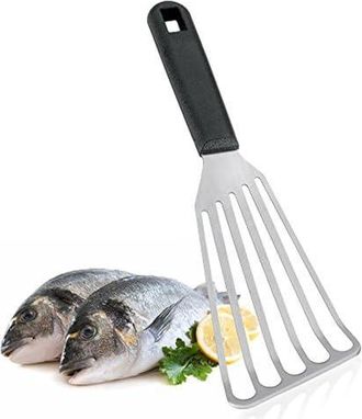 Metaltex 204452038 Fischwender Plancha, Edelstahl