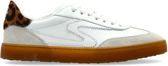 Stuart Weitzman Femme, Chaussures, Blanc, Taille: 36 EU Runaround Baskets
