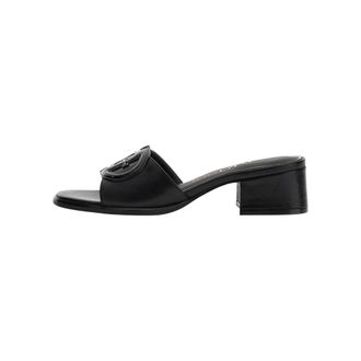 Guess Femme, Chaussures, Noir, Taille: 40 EU Sandales Cerinna en m&eacute;lange de cuir