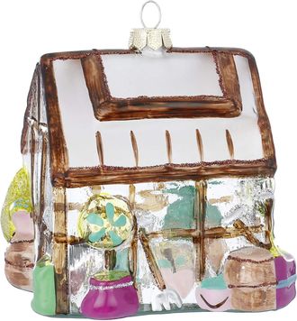 Magic Bodyfashion Weihnachtskugeln Figuren Glas - Garten - Gewächshaus 11.5cm transparent