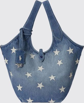 Polo Ralph Lauren Handtasche POLO RALPH LAUREN Damen Farbe Denim