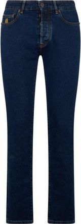 Moorer Homme, Jeans, Bleu, Taille: W31 Pantalon en denim