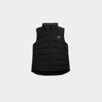 Canada Goose Freestyle Weste mit Black Label (Weiblich, Black, XL)