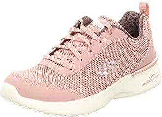 Skechers Femme air Dynamight-Fast Brak Baskets, Violet (Mauve Mesh/Off White Trim Mve), 37.5 EU