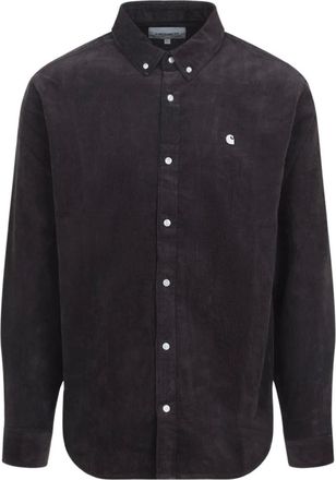 Carhartt Work in Progress Homme, Chemises, Brun, Taille: L Madison Fine Cord Shirt
