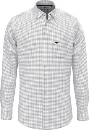 Fynch-Hatton Weiches Oxford Hemd aus Baumwolle Navy Check / 4XL