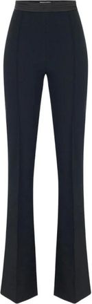 Elisabetta Franchi Pantalon Large - Femme - Pantalons - Noir - Taille: 42 FR