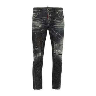 Dsquared2 Tidy Biker Jean - - Jeans - Herren - Schwarzk - 2XS