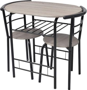 vidaXL Ensemble de meuble pour salle &agrave; manger mdf
