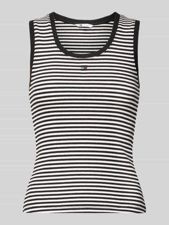 Tommy Jeans Slim Fit Tank Top aus Baumwoll-Mix