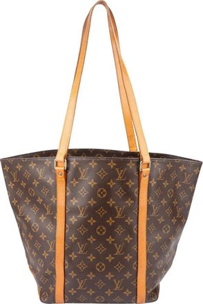 Louis Vuitton Crossbody Bags - Louis Vuitton Canvas Monogram Sac Shopping Shoulde - Gr. unisize - in Braun - f&uuml;r Damen