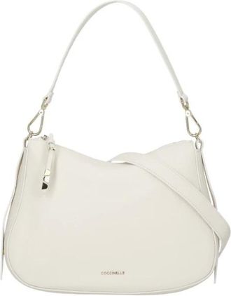 Coccinelle Femme, Sacs, Blanc, Taille: ONE Size Nory Shoulder Bag