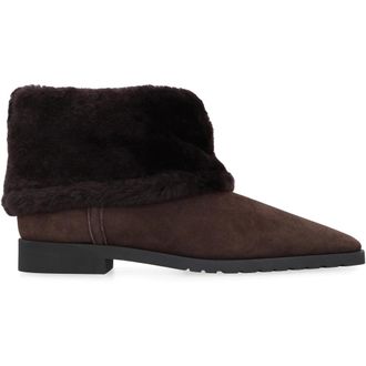 Toteme Fold-Down Shearling Boots - - Shoes - Damen - Braun - 42 EU