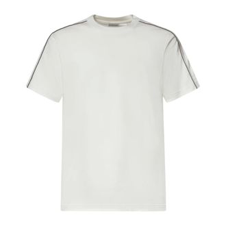 Burberry Homme, Tops, Blanc, Taille: M T-Chemises