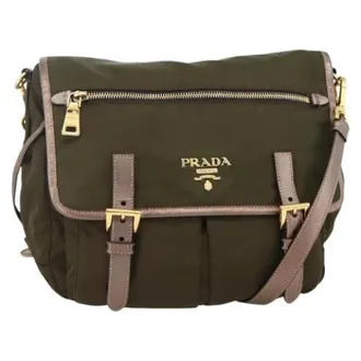 Prada unisex, Pre-owned, Vert, Taille: ONE Size Sac bandouli&egrave;re vintage doccasion