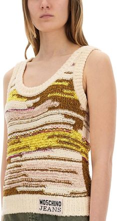 Moschino Multicolor Knit Knit Top - Multicolor