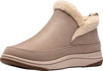 Clarks Bottes Breeze Park Cloudsteppers pour femme, Textile taupe clair, 7.5 Wide