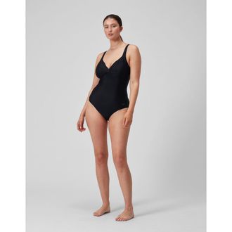 Speedo Badeanzug f&uuml;r Damen (Schwarz)