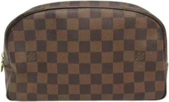 Louis Vuitton unisex, Pre-owned, Brun, Taille: ONE Size Pochette de Toilette 25 Pre-owned