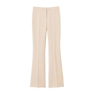 Twinset Beige Wide Hosen Set - - Trousers - Damen - Beige - XL