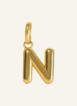 Pompidou Anh&auml;nger Puffy Letter N By Glambou gold