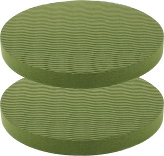 Healifty TEMPNAP Yoga Knieschoner Rutschfest 1 Paar Kleines Yogakissen aus Komfortablem Material mit Gelenkpolsterung Leichtes Yoga St&uuml;tzpad f&uuml;r Fitness Pilate